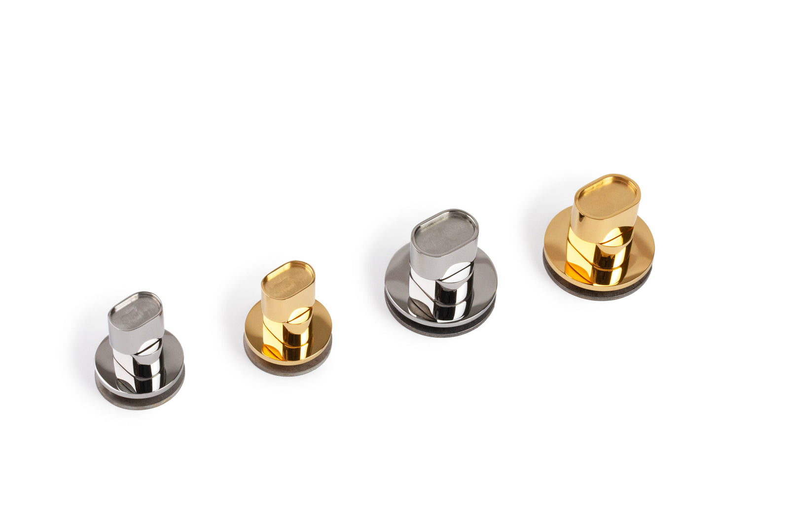 Chronos Inlay - Luxury Round Turn Lock (Stainless Steel) – Rocky ...