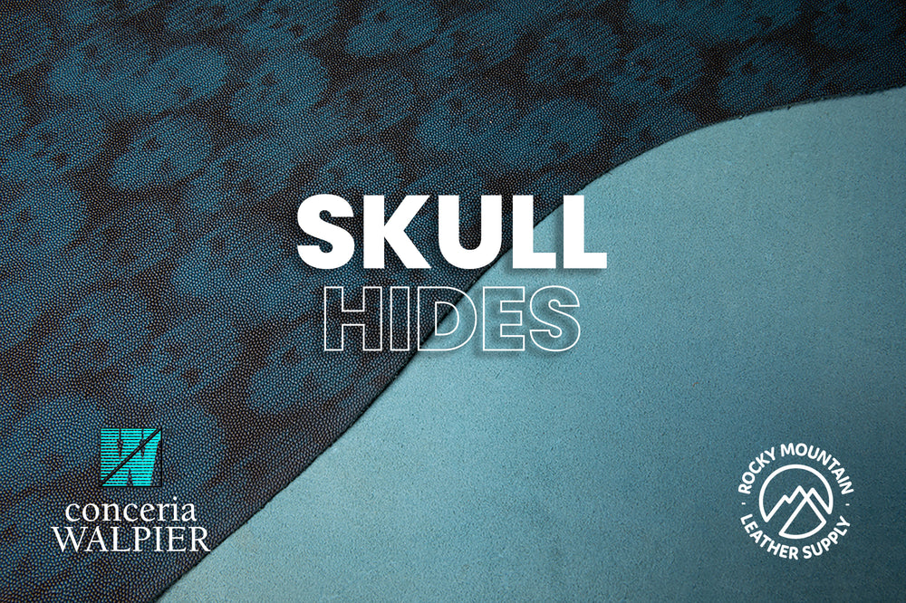 Skull - Veg Tanned Leather (HIDES)