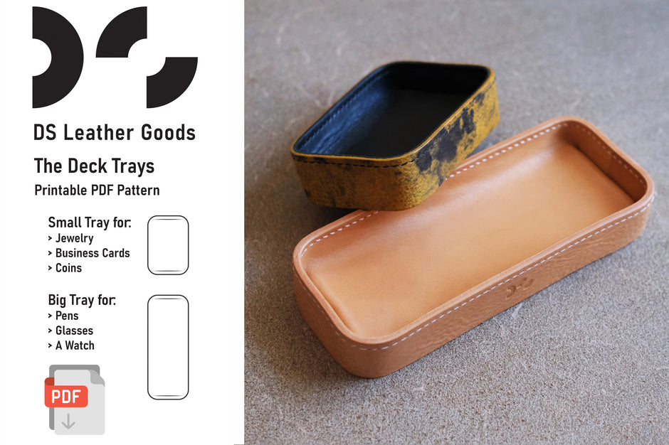 DS-106 The Deck Trays Digital Pattern – Rocky Mountain Leather Supply