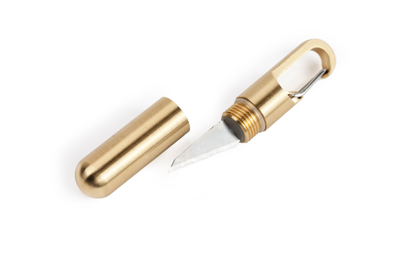 Rocky Mtn - Hidden Utility Blade (Solid Brass) – Rocky Mountain Leather ...