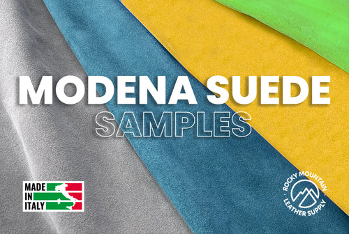 Modena - Italian "Classic" Suede Leather - Premium Tight Grain (SAMPLE
