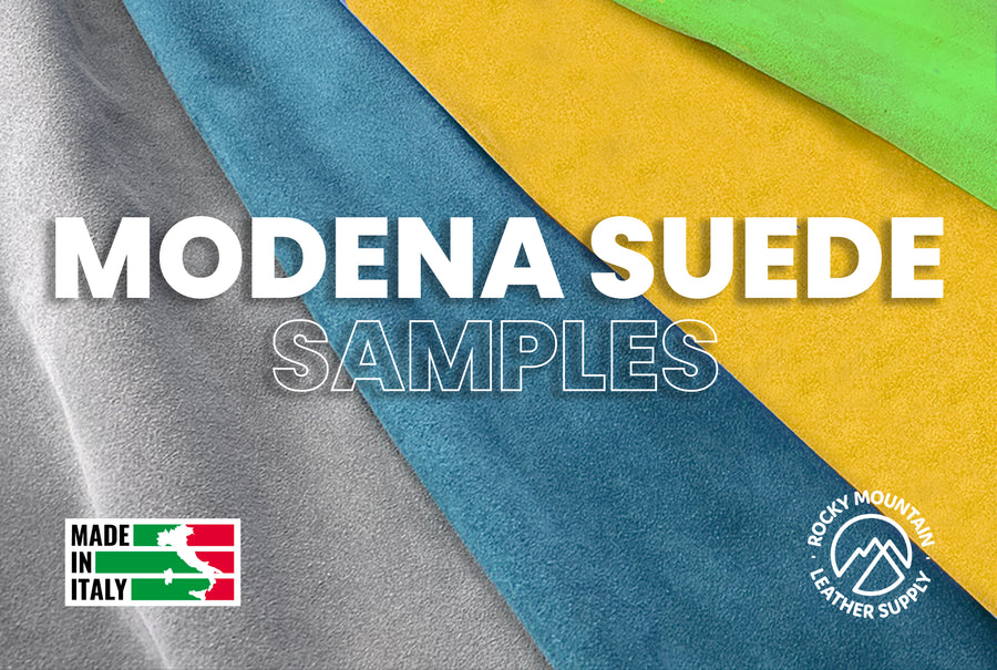Modena 🇮🇹 - Italian "Classic" Suede Leather - Premium Tight Grain (SAM
