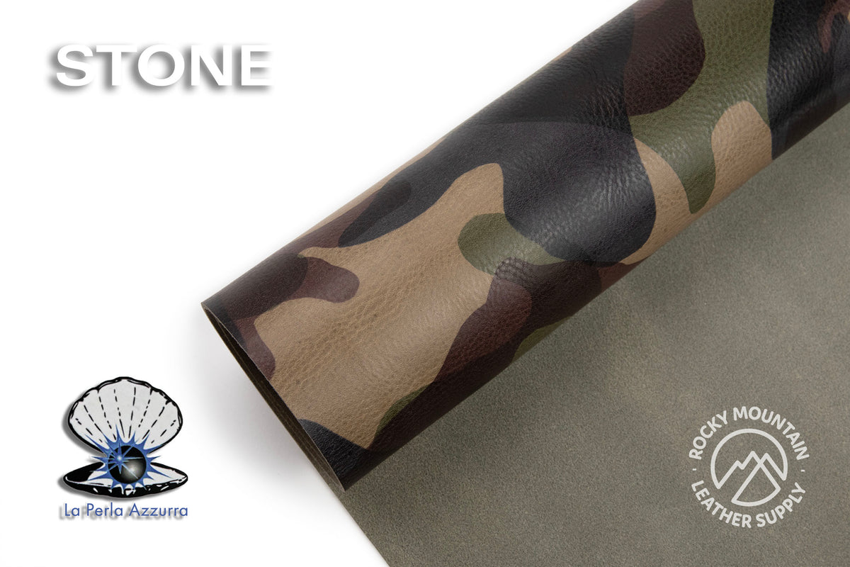 La Perla Azzurra - Camouflage (Camo) Leather (PANELS) – Rocky Mountain ...