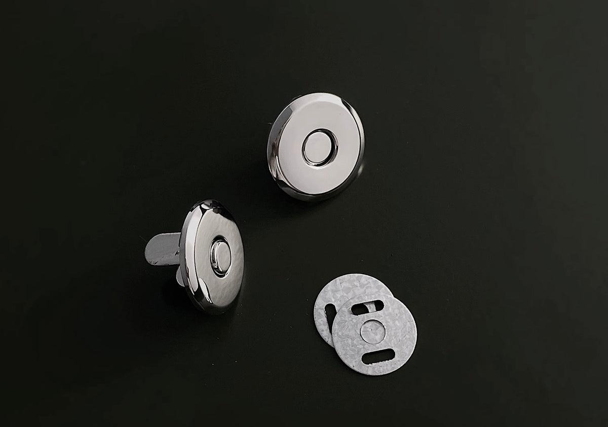 Atlas - Luxury Self Centering Magnetic Snap (Stainless Steel)