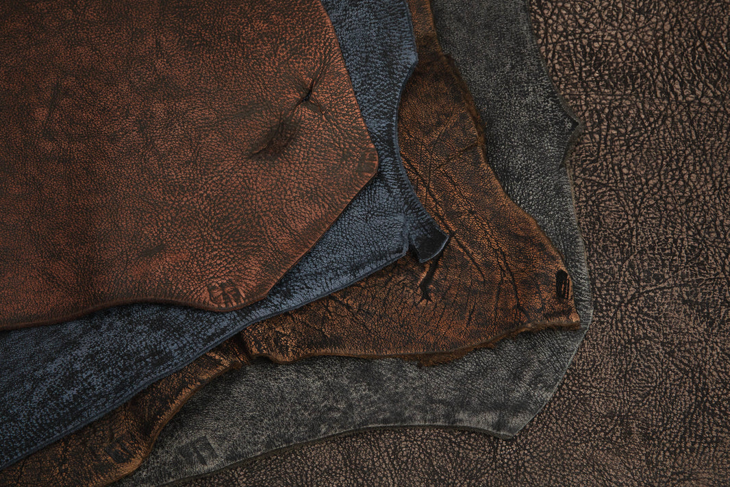Wild Cape Buffalo - Rustic Double Tone Leather (HIDES) – Rocky Mountain ...