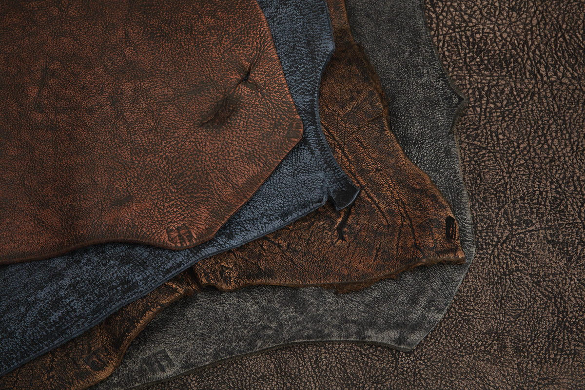 Wild Cape Buffalo - Rustic Double Tone Leather (HIDES) – Rocky Mountain ...