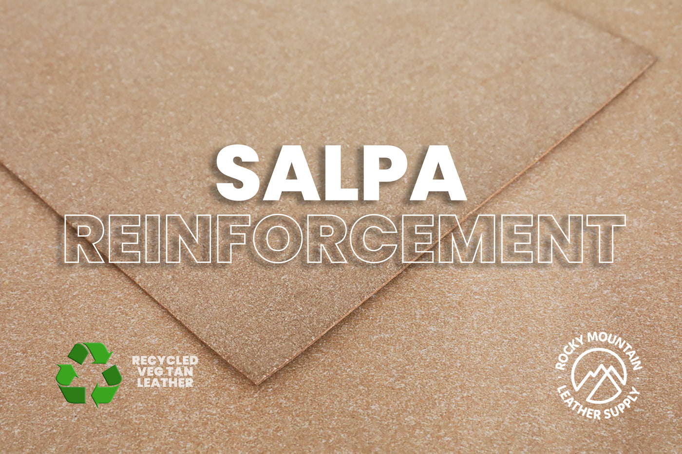 Salpa - Bonded Veg Tan Leather - Reinforcement (SHEETS)