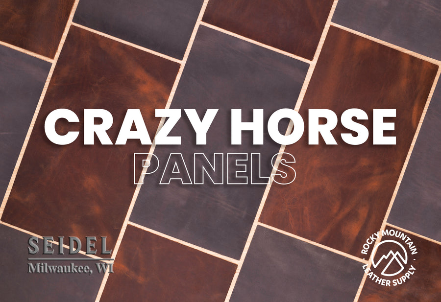 Seidel - Crazy Horse - Rustic Pull up Leather - Made in USA (PANELS)