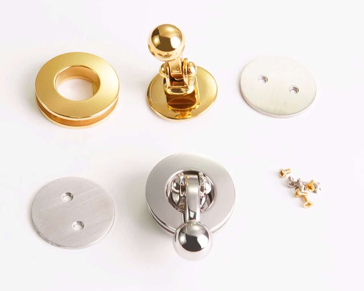 Spyro - Luxury Clasp Lock (Stainless Steel) – Rocky Mountain Leather Supply