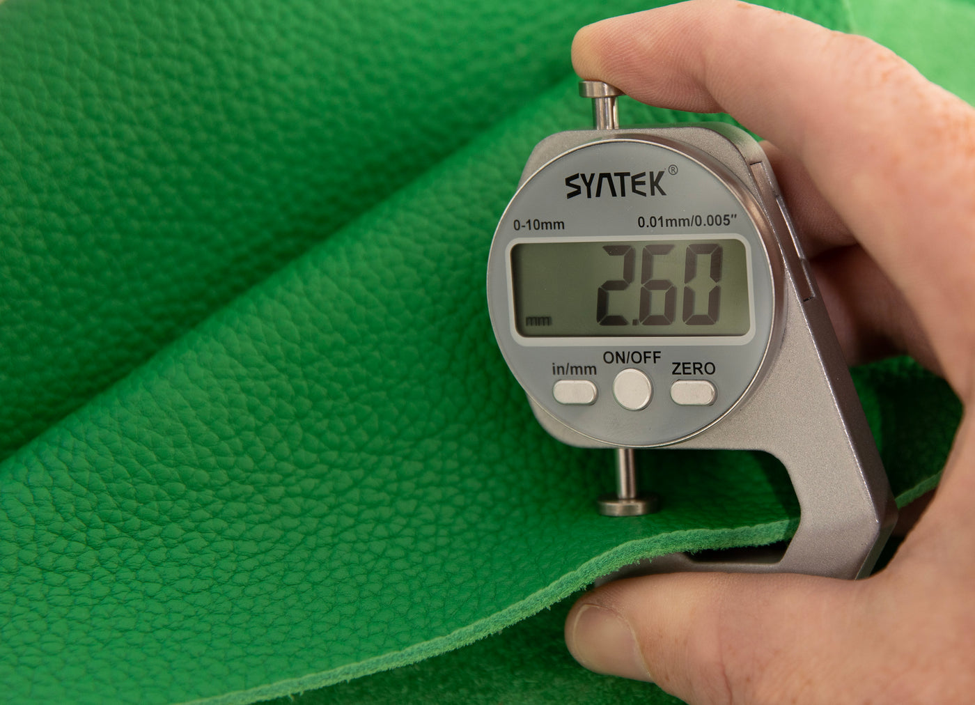 Syntek Digital Leather Thickness Gauge - 0-10mm – Rocky Mountain ...