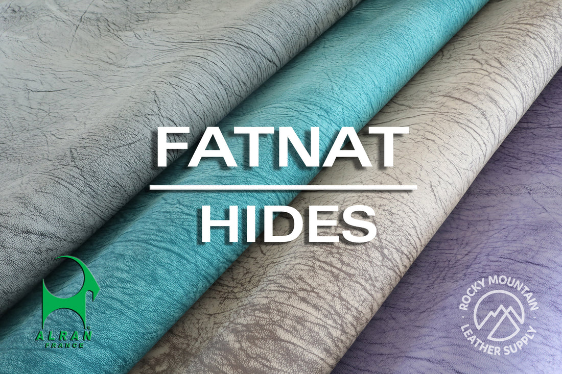 Alran 🇫🇷 - "Fat Nat" Chevre - Goat Leather (HIDES)