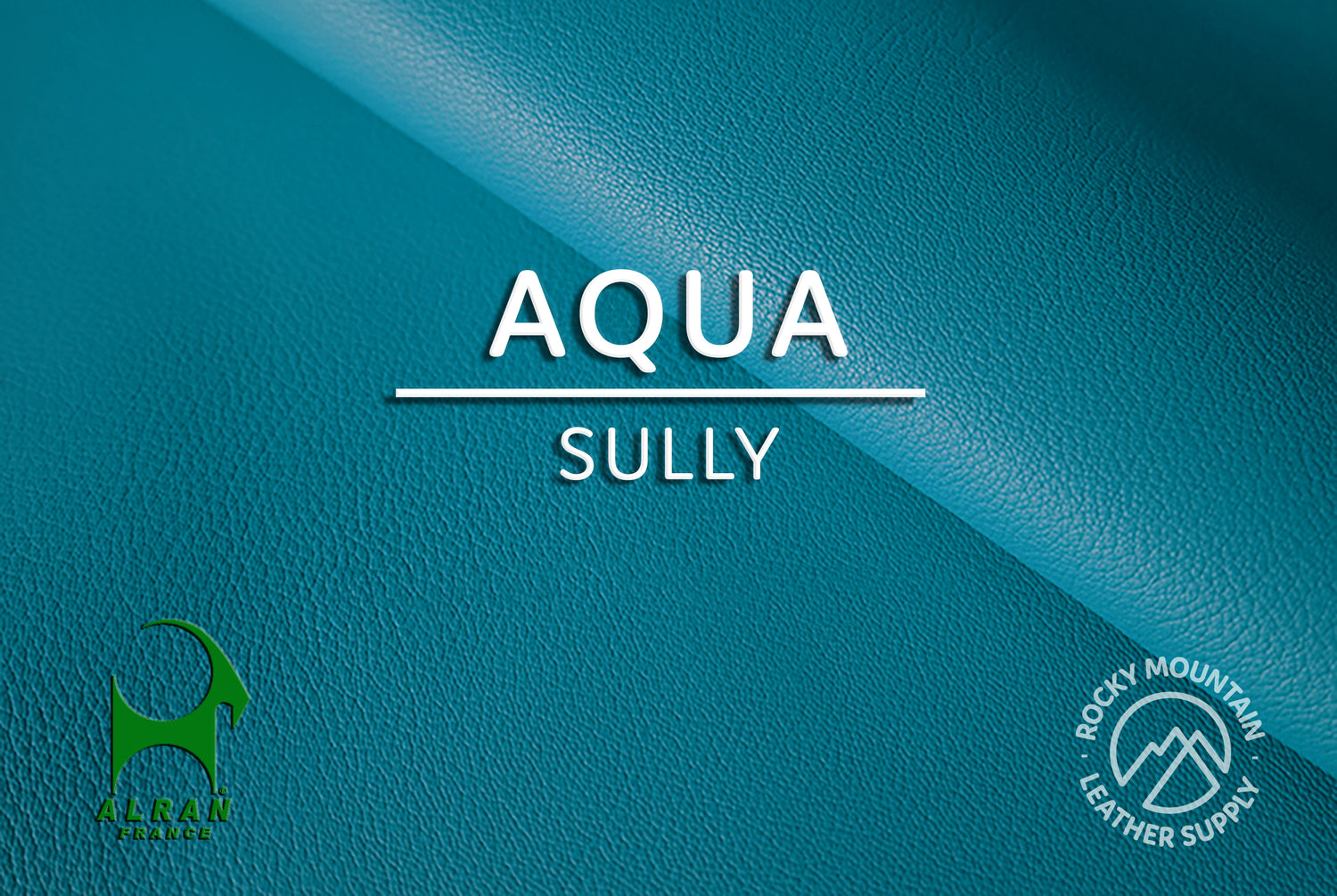 Alran 🇫🇷 - "Sully" Chevre Chagrin - Goat Leather (HIDES - BLUES)