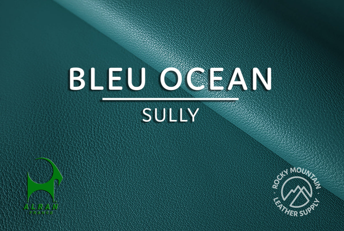 Alran 🇫🇷 - "Sully" Chevre Chagrin - Goat Leather (SAMPLES)