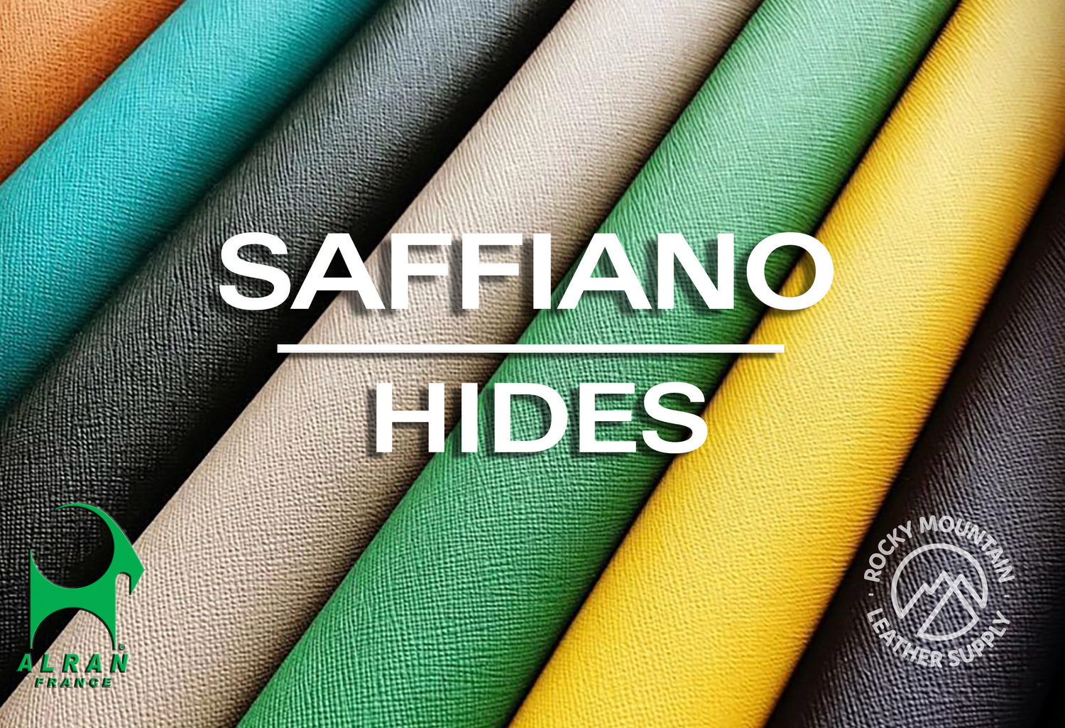 Alran 🇫🇷 - "Saffiano" Chevre - Goat Leather (HIDES)