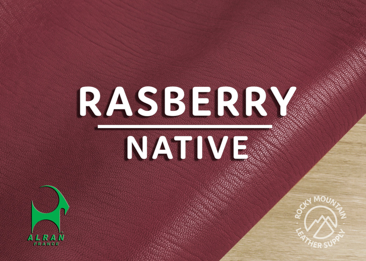 Alran 🇫🇷 - Chevre "Native" - Rustic Goat Leather (SAMPLES)
