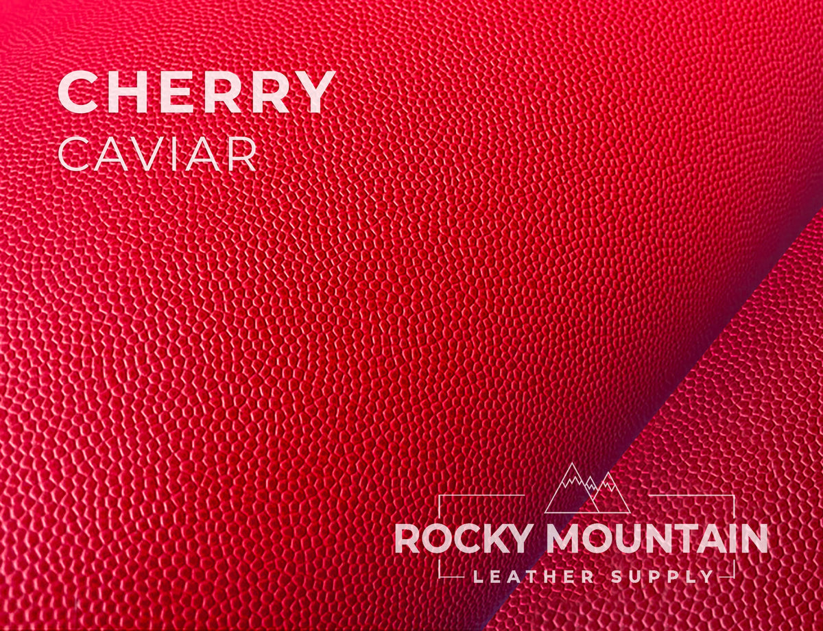 Caviar (Small) - Luxury Calfskin Leather (SAMPLES)