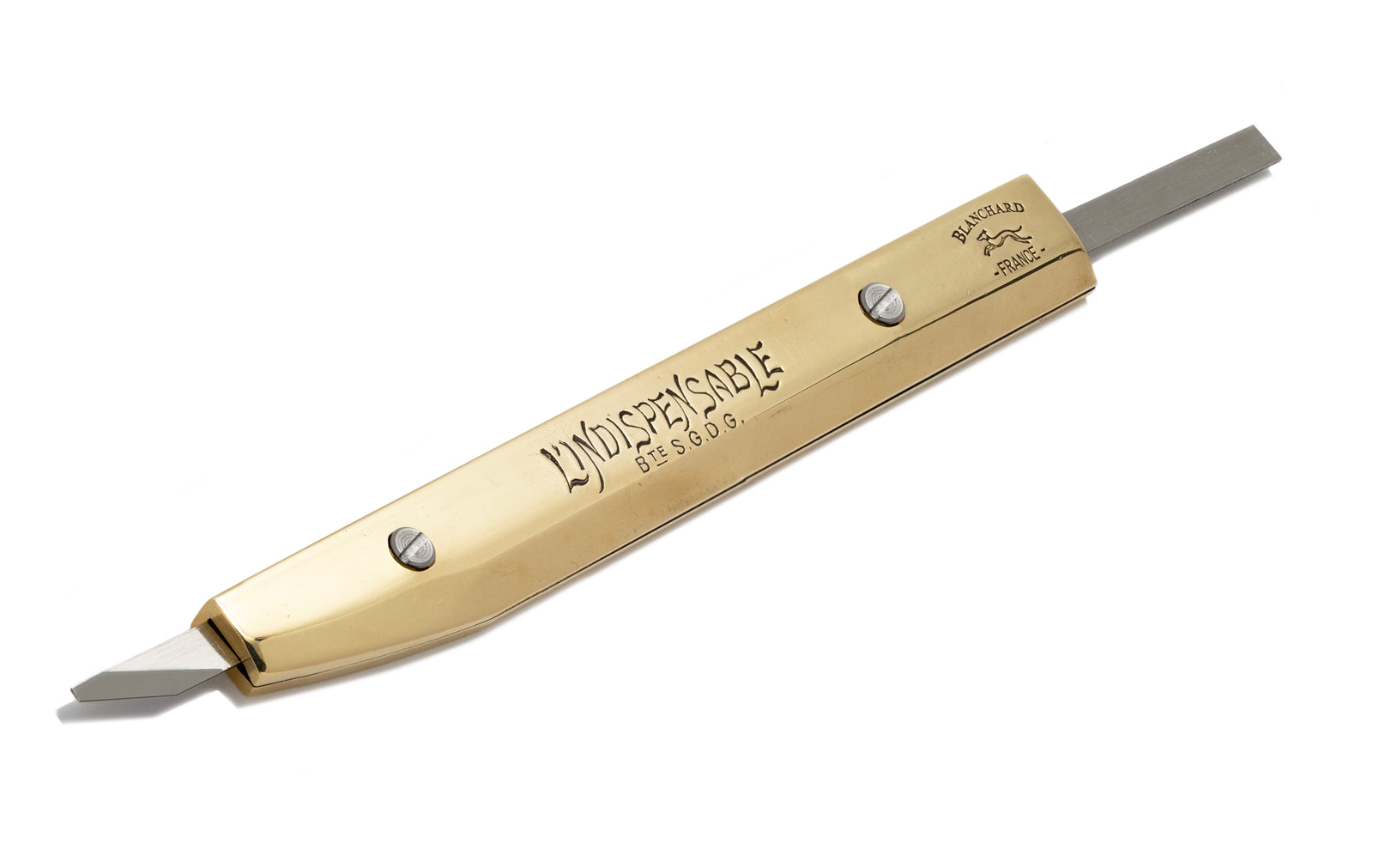 Vergez Blanchard - L'Indispensable Brass Knife – Rocky Mountain Leather ...