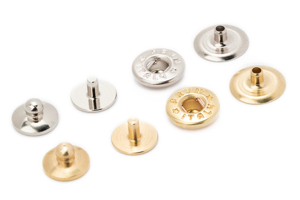 Prym - Premium "Hidden" Snaps - Segma / Spring / Glove Snaps (Solid Br